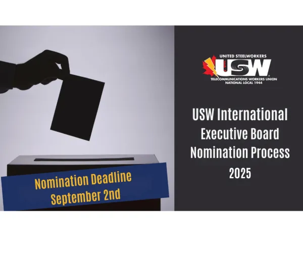 USW International Executive Board nomination process | United Steelworkers Local 1944